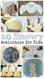 10 Snow Activities For Kids In The Playroom