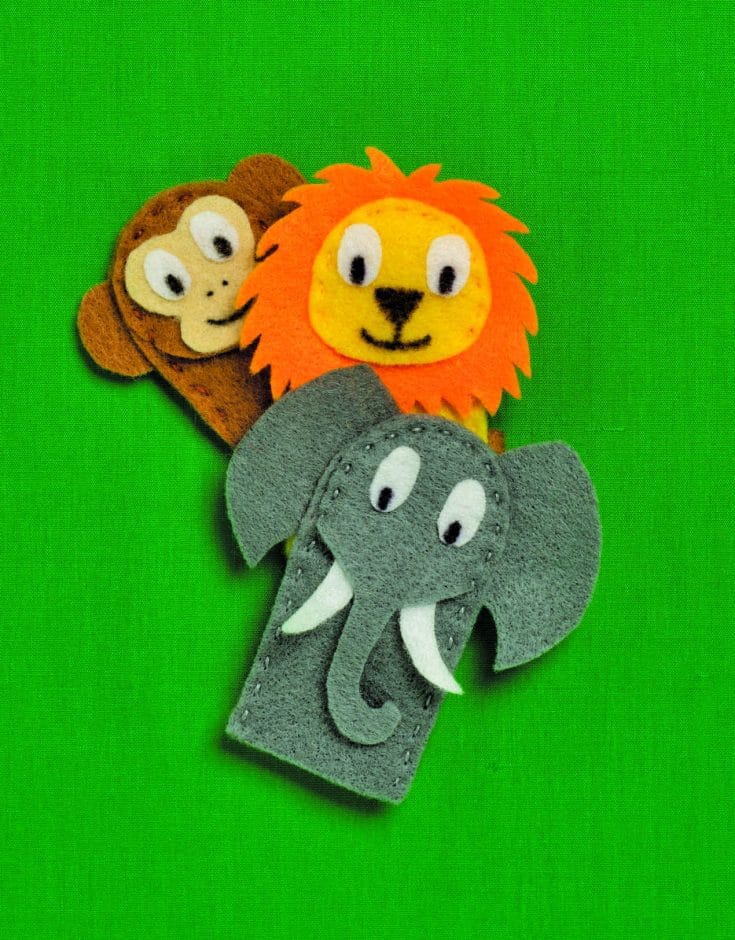 Zoo Animal Finger Puppet Craft - In The Playroom