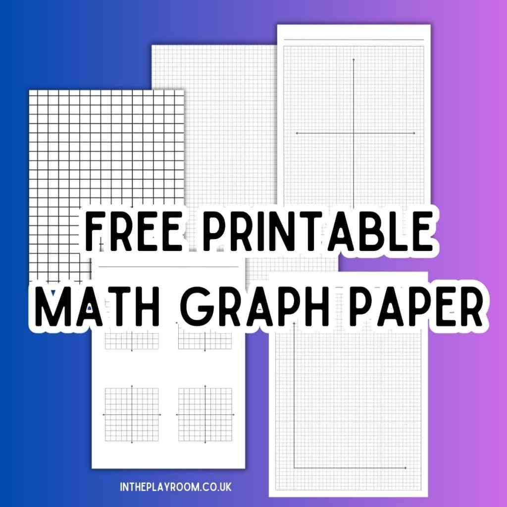 Free Printable Math Graph Paper Pdf In The Playroom