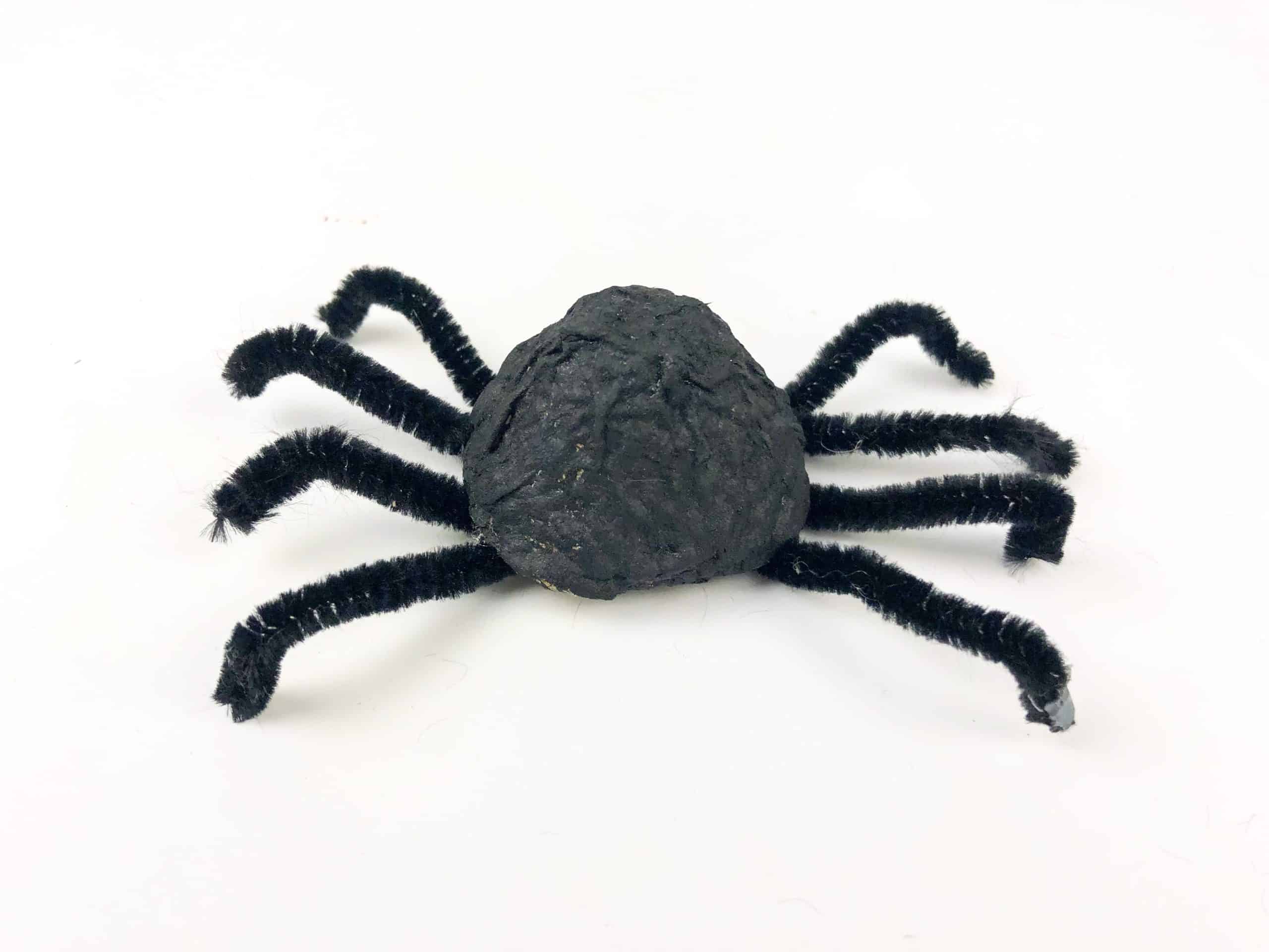 Egg Carton Spider Craft for Kids - In The Playroom