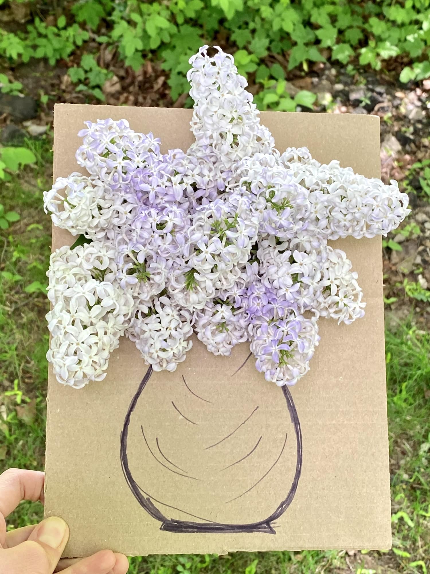 Flower Vases Nature Craft Activity - In The Playroom