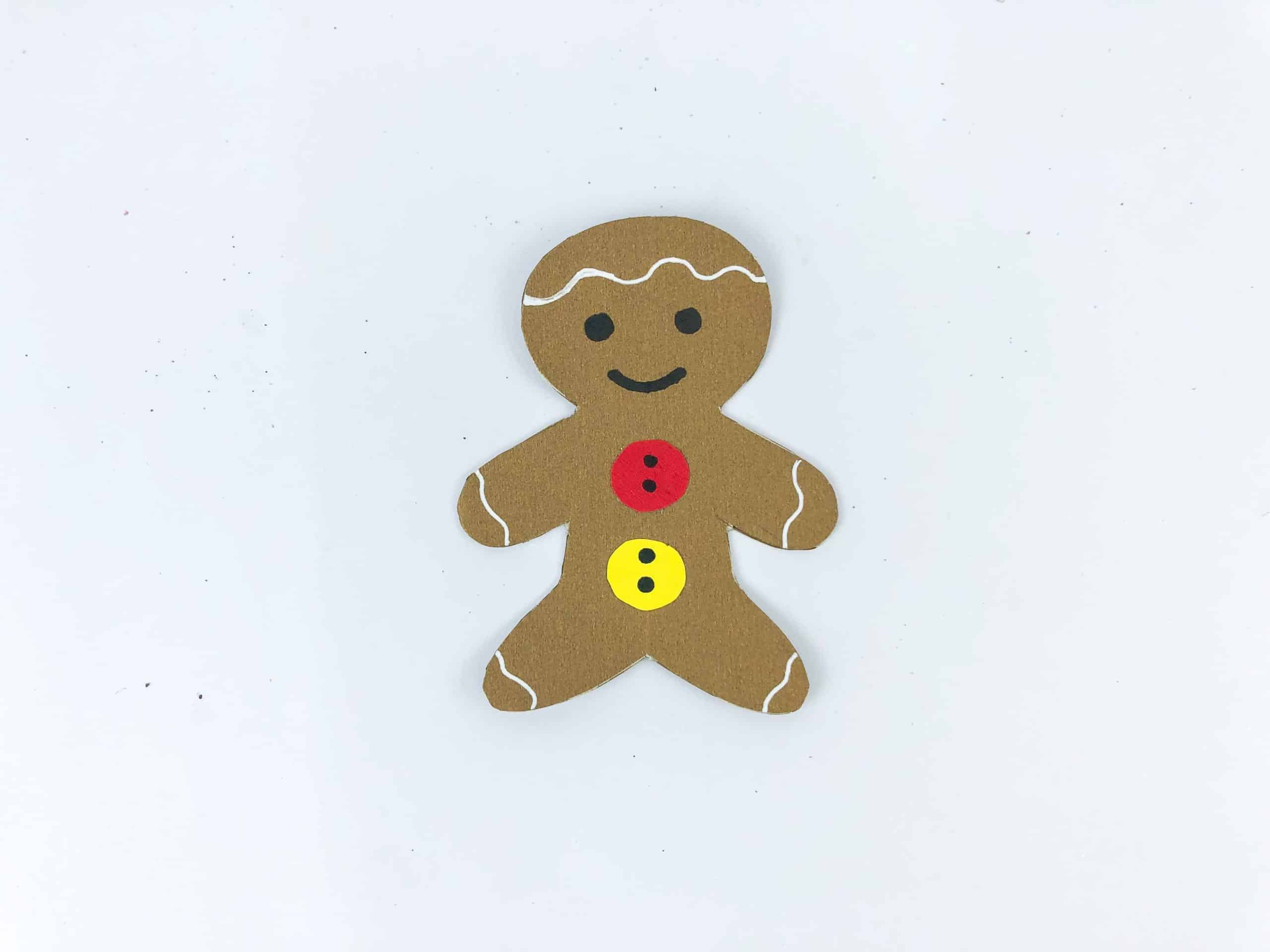 Paper Plate Gingerbread House with Moving Popsicle Stick Gingerbread ...