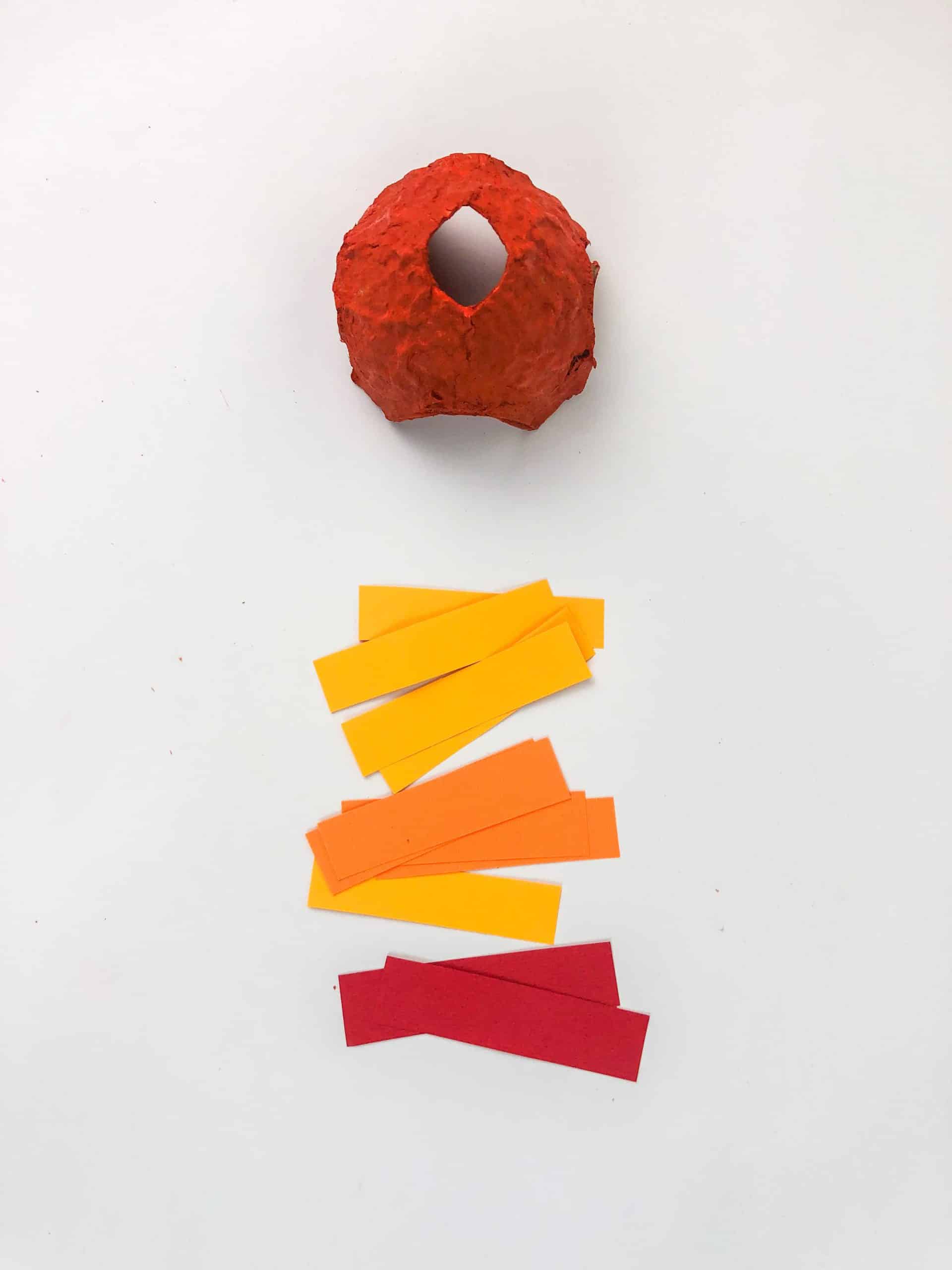 Chinese New Year Egg Carton Dragon Craft - In The Playroom