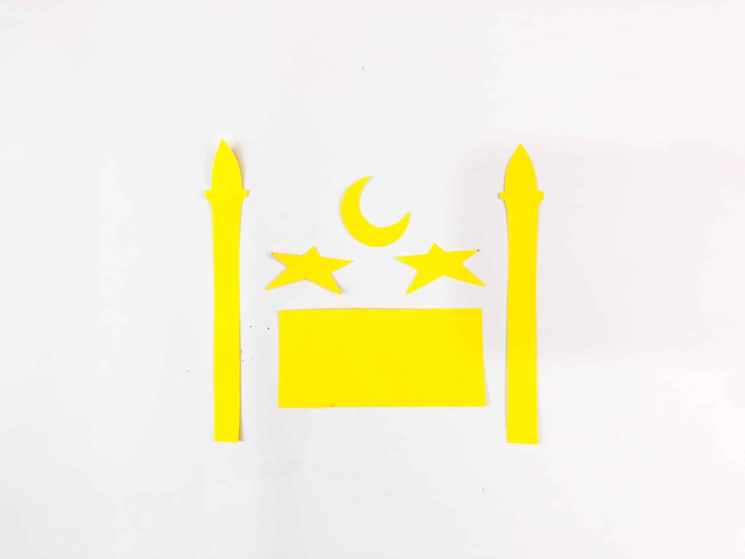 Pop up Mosque Card Ramadan Craft - In The Playroom