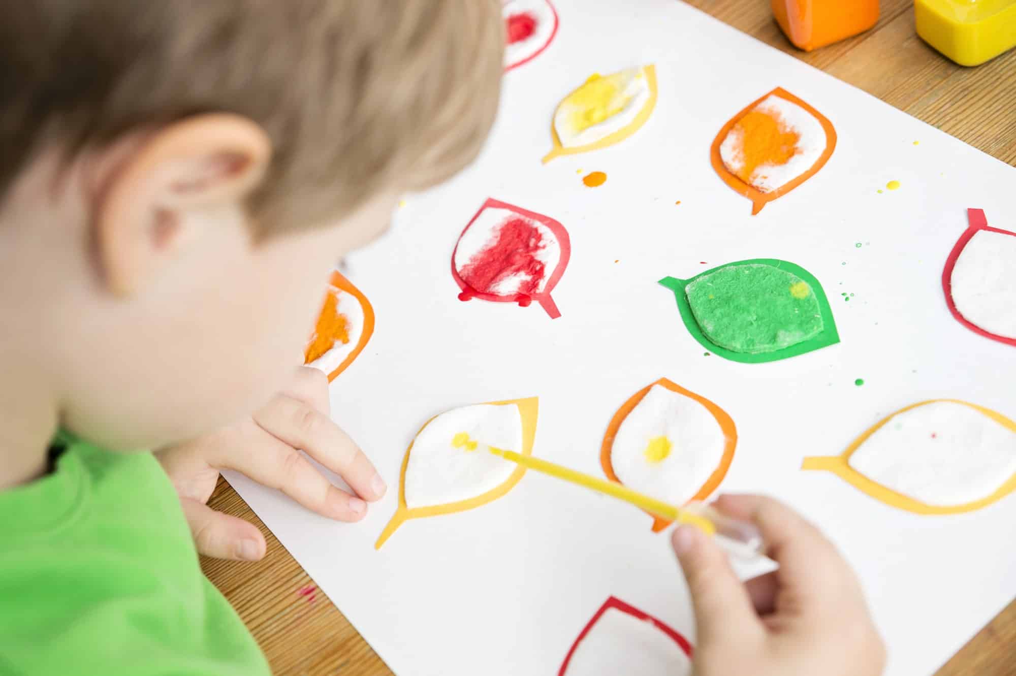 Autumn Leaf Fine Motor Dropper Art for Toddlers and Preschoolers - In ...