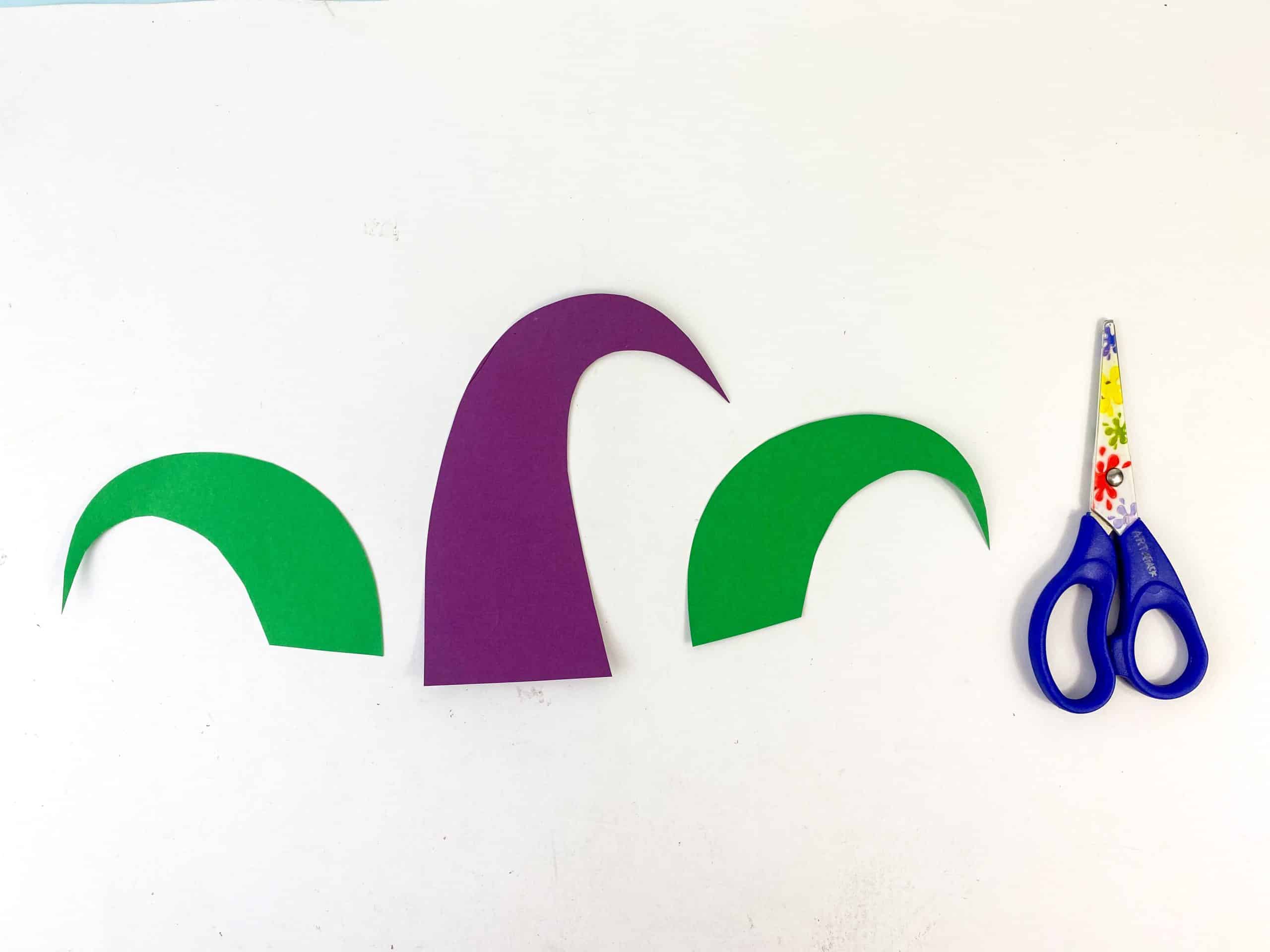 Mardi Gras Jester Hat Craft - In The Playroom