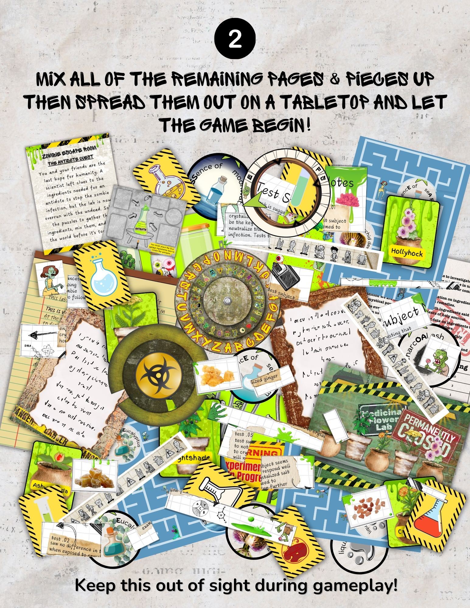 How to Play the DIY Zombie Escape Room - In The Playroom
