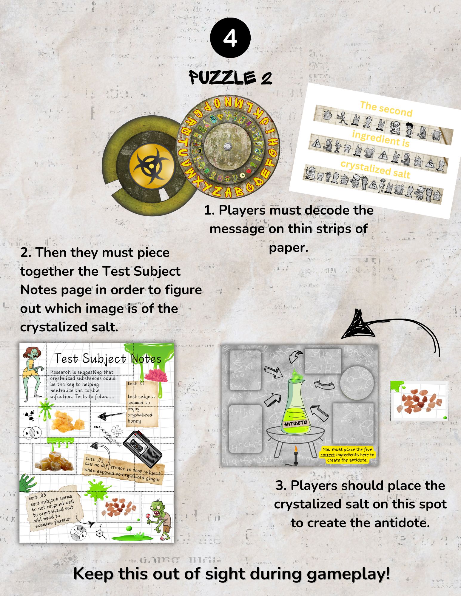 How to Play the DIY Zombie Escape Room - In The Playroom