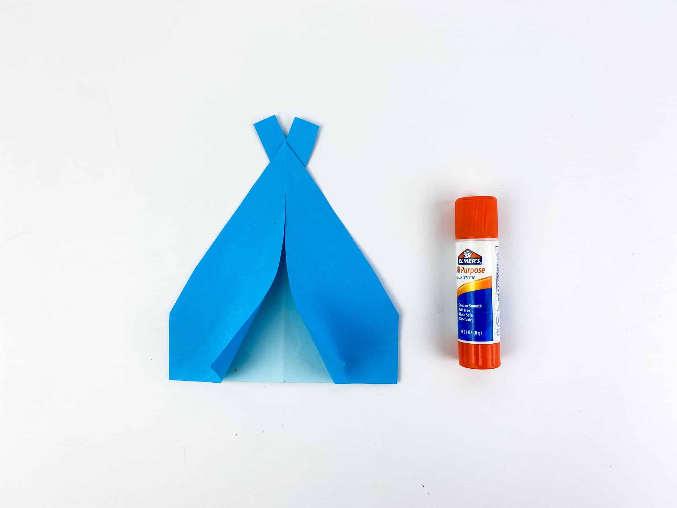 Paper Camping Craft for Summer - In The Playroom