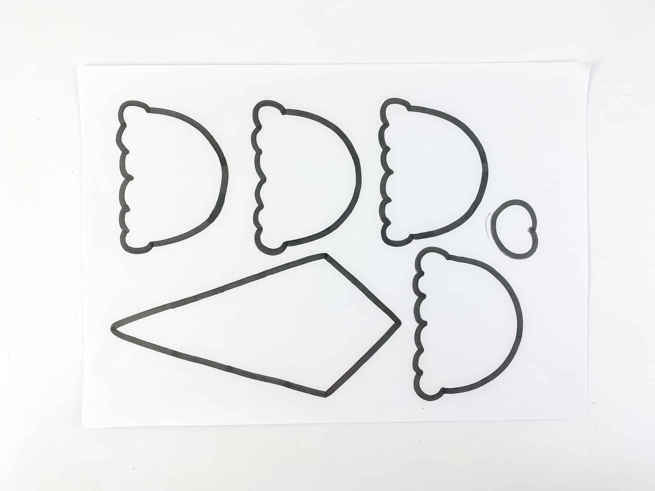 Ice Cream Name Recognition Craft - In The Playroom