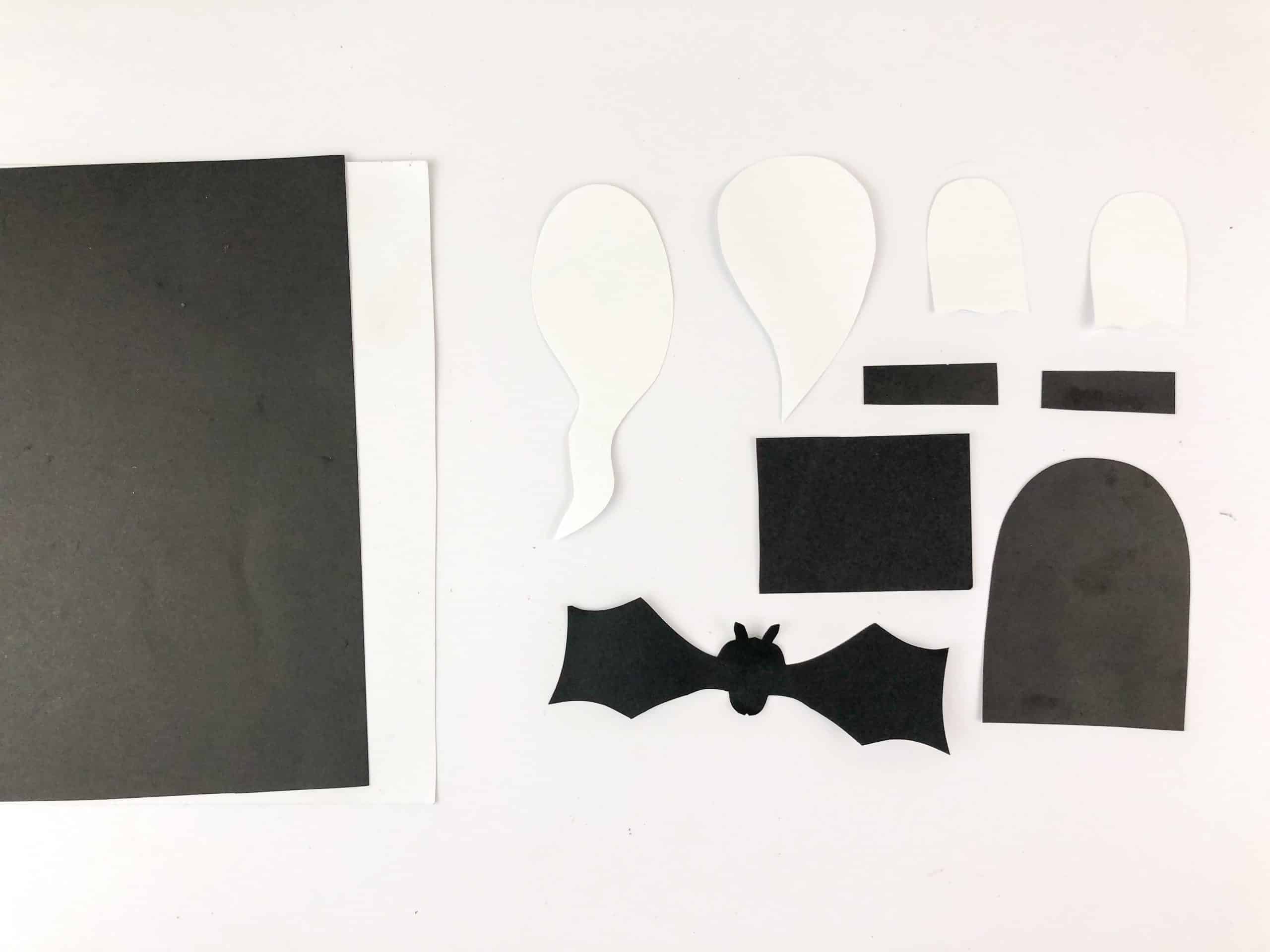 How to Make a Paper Bag Haunted House Craft - In The Playroom